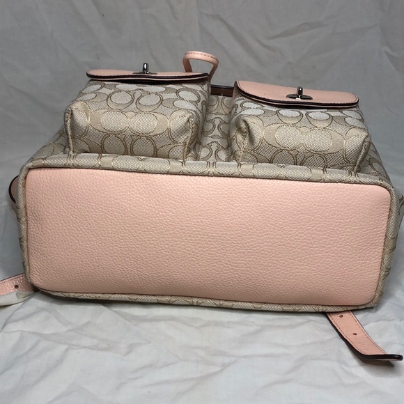 Coach | Bags | Coach Billie Backpack Bag Signature Jacquard Nwt | Poshmark